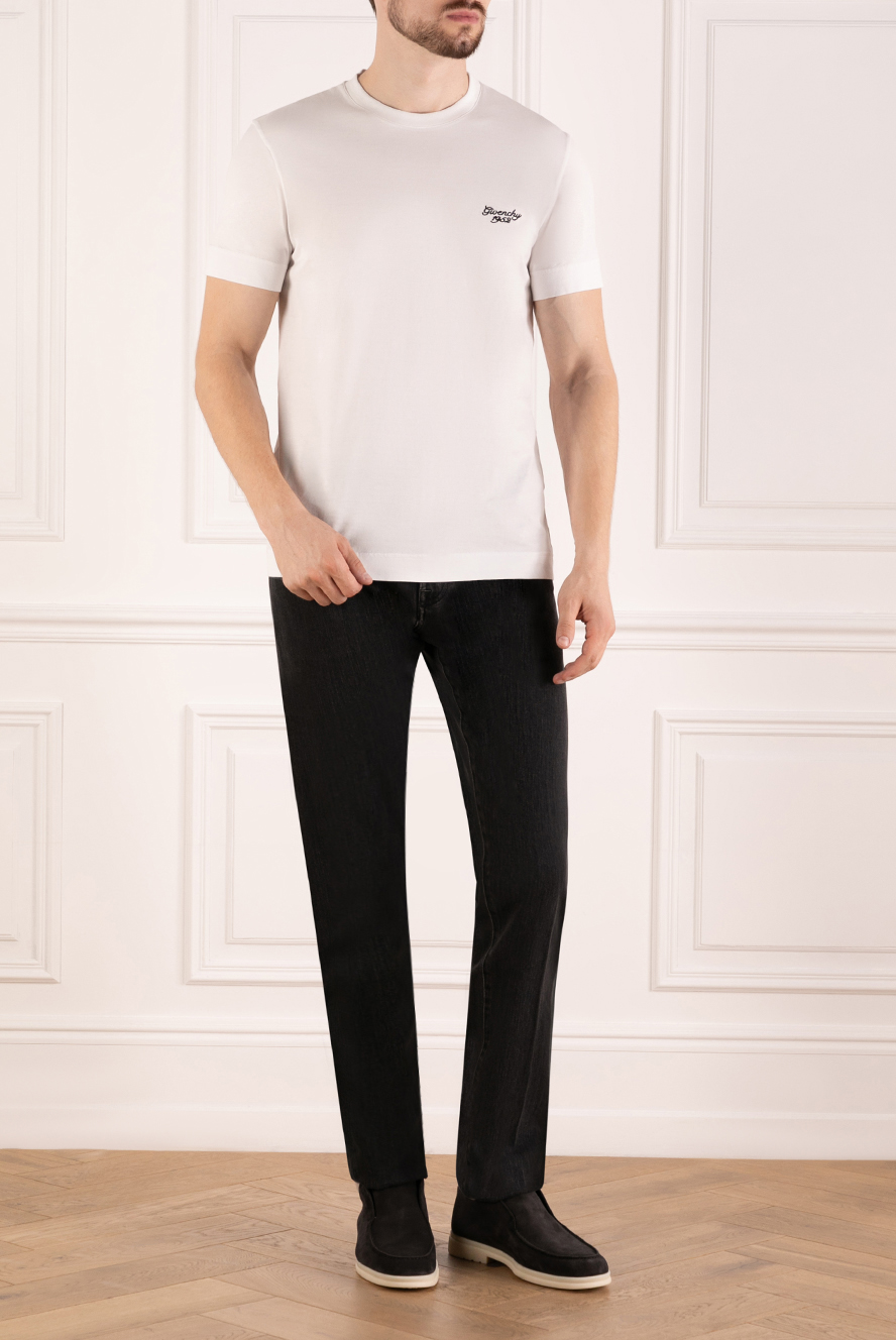 Scissor Scriptor чоловічі чорні джинси з бавовни з логотипом 180892 ...