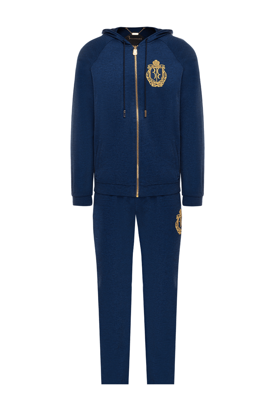 Billionaire men's cotton sports suit, blue 140816 — Men tracksuits ...
