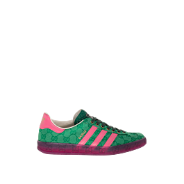 Gucci кеди зі шкіри та текстилю зелені жіночі 174294 — Жіночі кросівки ...